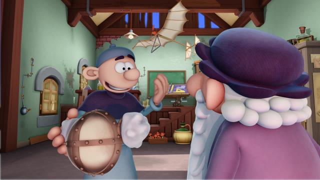 Léonard - 1 Épisode 56 : Au coin, disciple ! - streaming - VF - ADN